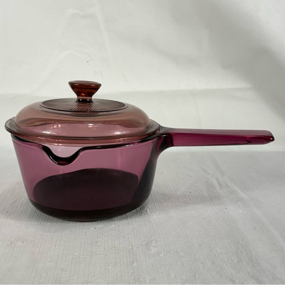pyrex vision | Kitchen | Pyrex Corning Ware Visions Cranberry Cookware ...